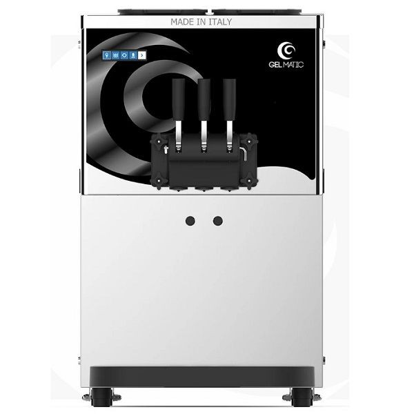 "Gelmatic BC EASY 2 PM Soft Ice Cream Machine – Table Top, Dual Hopper